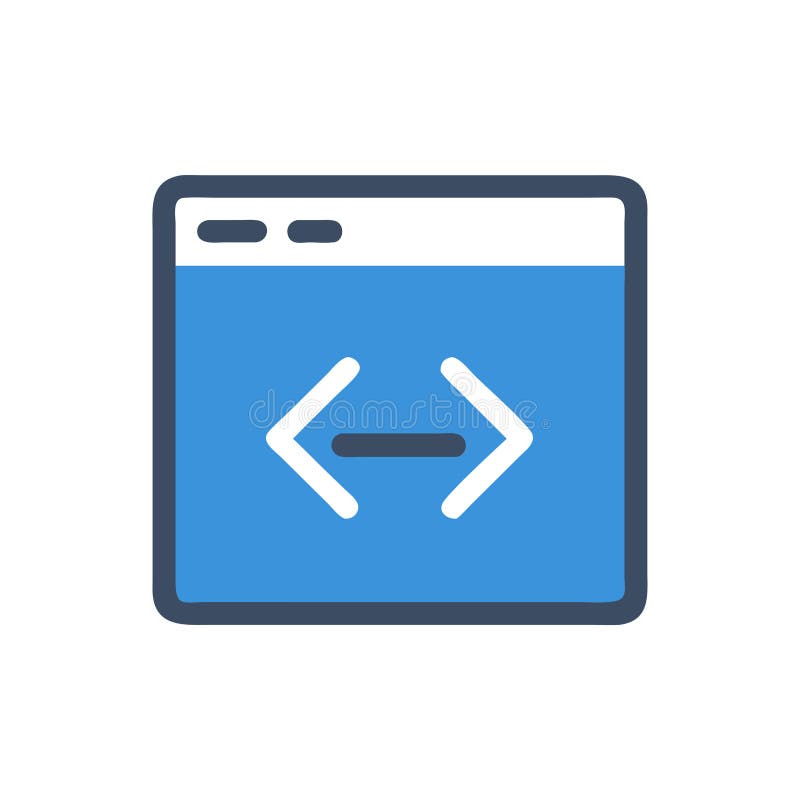Stylish Command Prompt Icon Stock Illustration - Illustration of ...