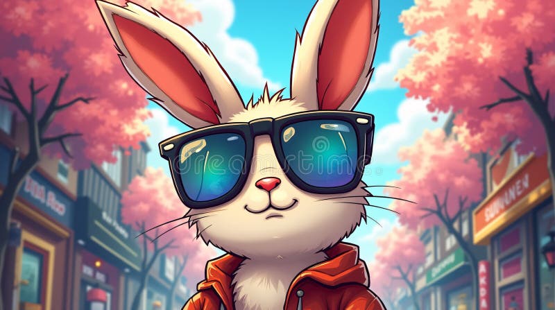 Eastern Bunny stock illustration. Illustration of elegance - 359731006