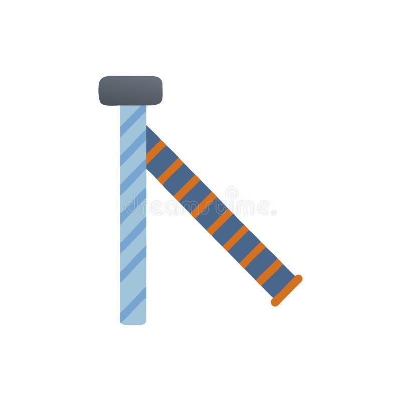 Stylish Construction Rod Icon Illustration Stock Illustration ...