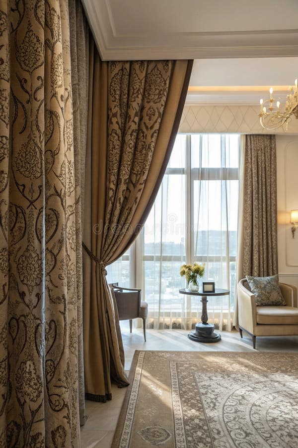 Stylish Curtains Window Unique Patterns Stock Photos - Free & Royalty-Free Stock Photos from ...