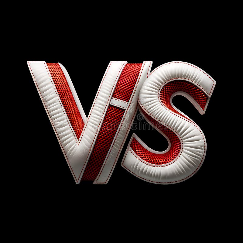 3d Sneaker Style Vs Icon with White Leather and Red Mesh Texture ...