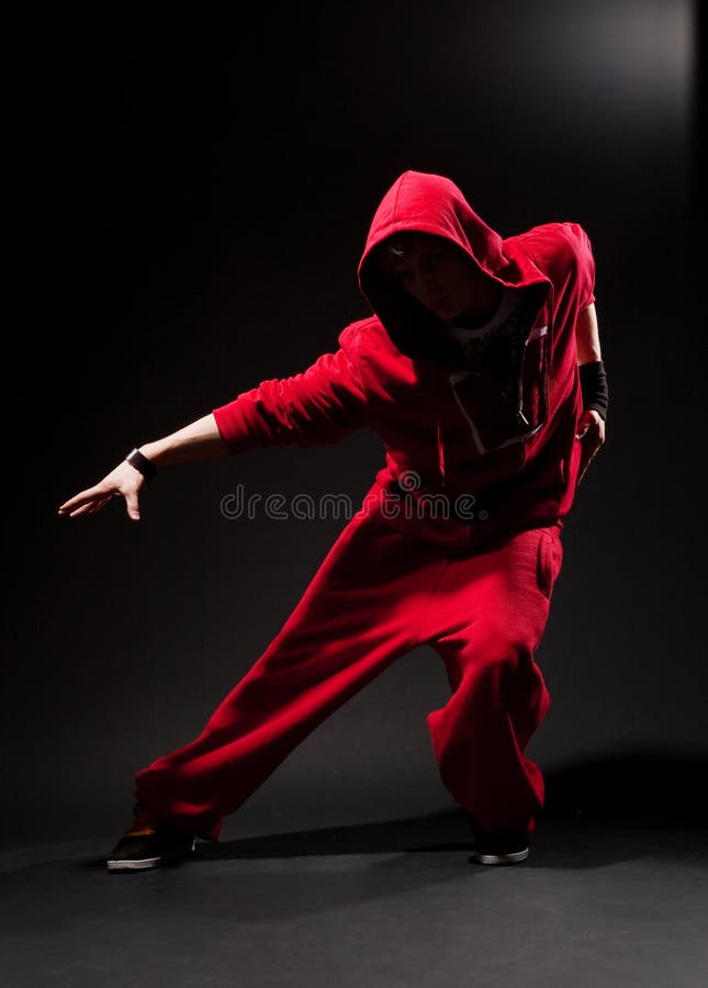 Dancer Leaping into the Air Stock Photo - Image of performer ...