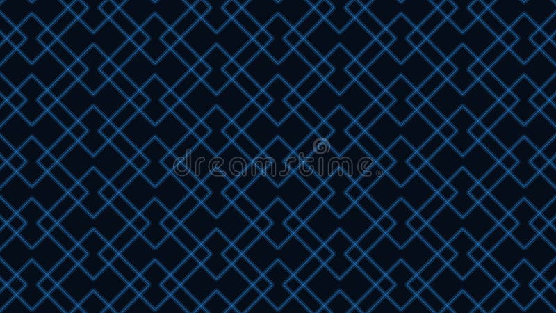 Bold Blue and Black Diamond Pattern on Dark Background Stock Footage ...