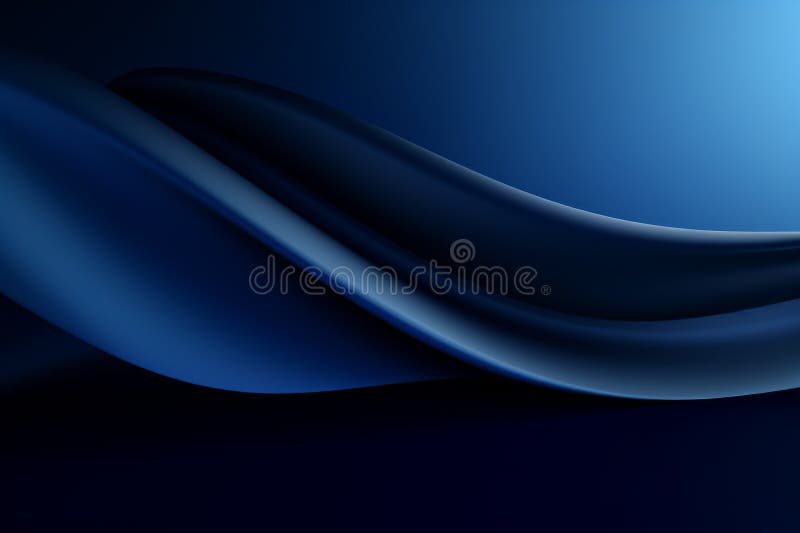Stylish Dark Navy Blue Gradient Banner, Perfect for Modern Backdrop ...