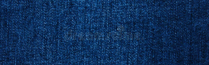 Stylish Denim Background in Banner Format. Blue Jeans Close-up Stock ...