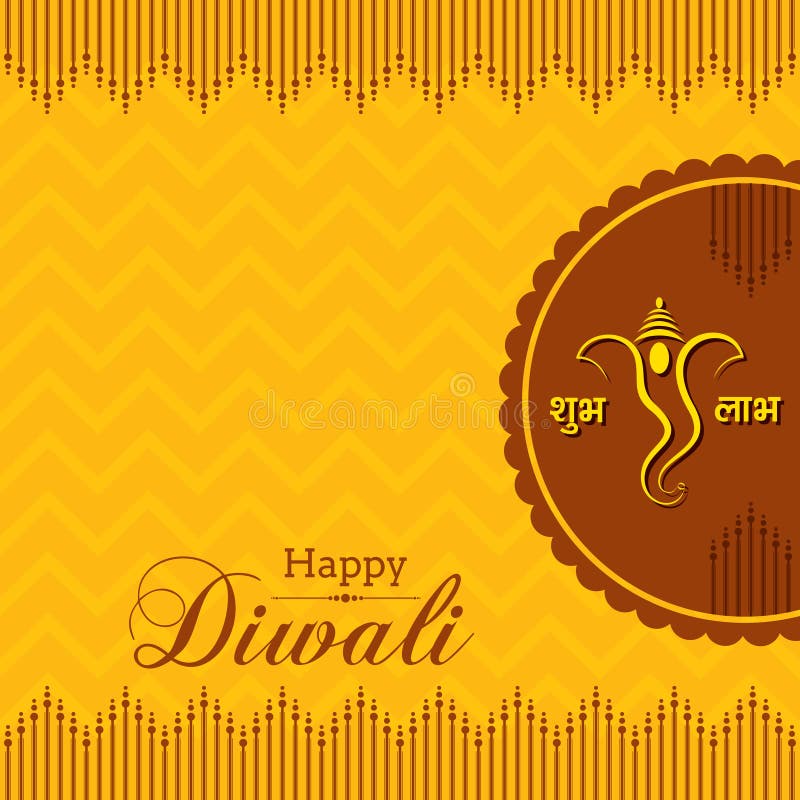Stylish Design and Text for Diwali Celebration Stock Vector ...