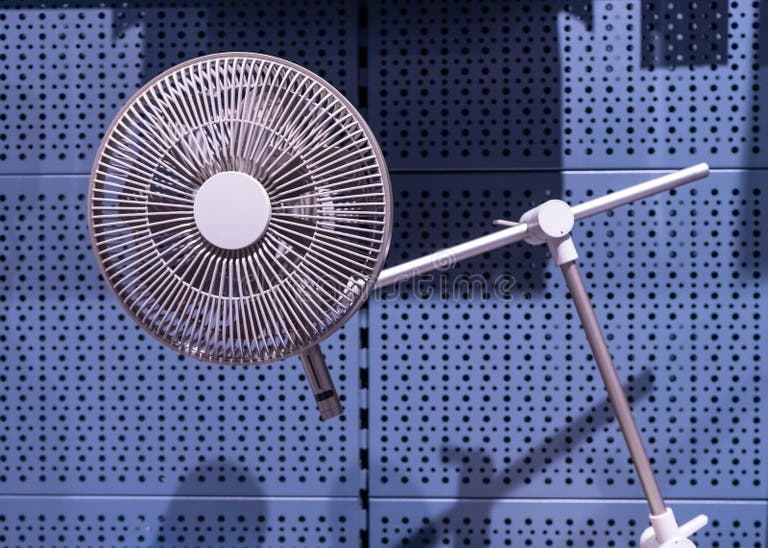 Desktop fan. stock photo. Image of single, propeller - 220160448
