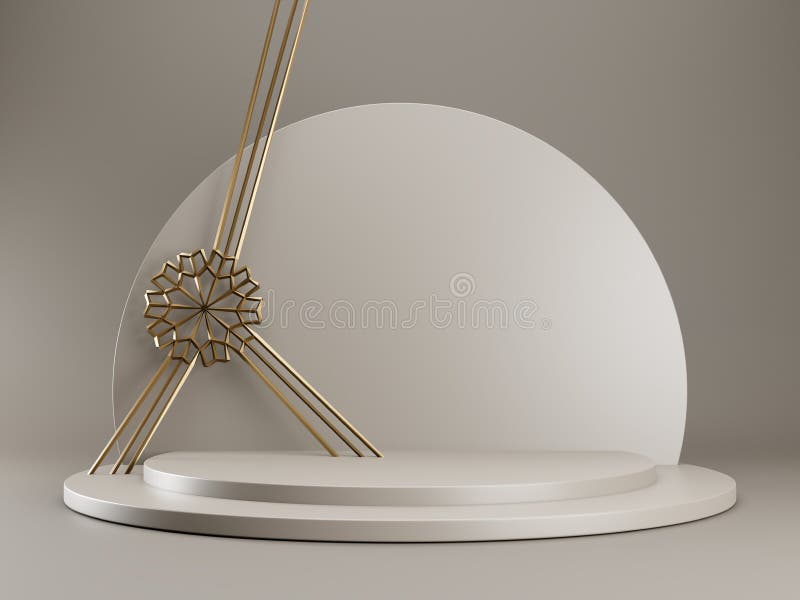 Stylish Display Showcase Background Stock Illustration - Illustration ...