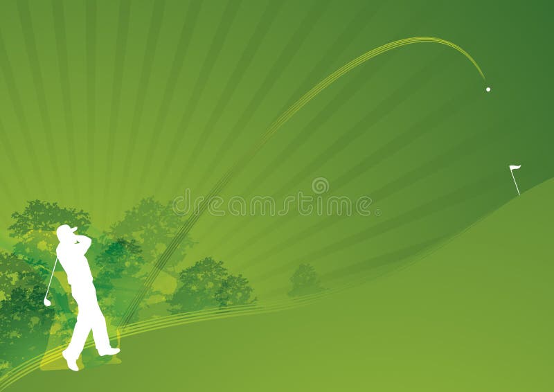 Stylish Dynamic Golf Swing01 Stock Illustration - Illustration of group ...
