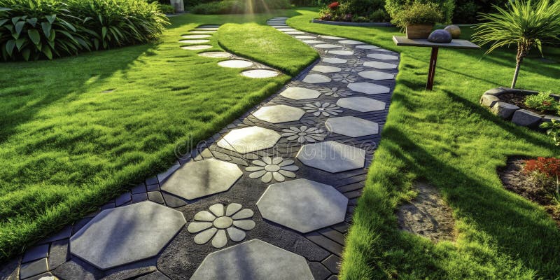 Stylish EcoFriendly Polymeric Path Design for Your Summer Cottage ...