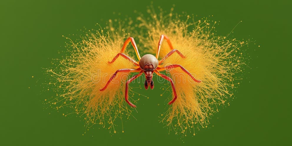 A Stylish Effective Dust Mite Spray Olive Green Rust Tones with a Sheen ...