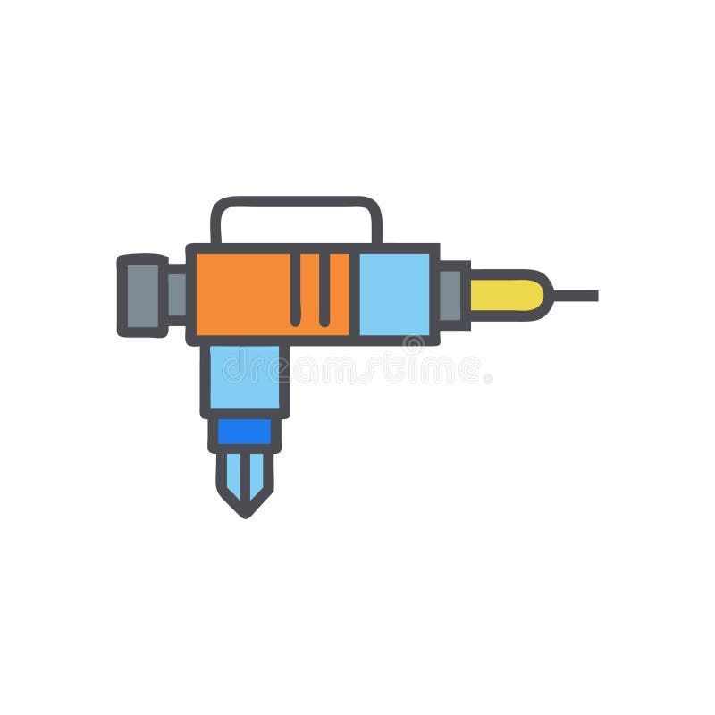 Fuel Injector. Vector Illustration. Tires. Vector Illustration ...