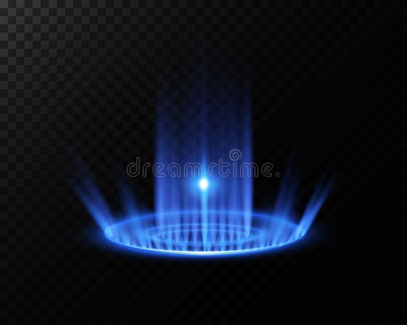 Stylish and Elegant Blue Light Beam Radiating with Stunning Energy ...