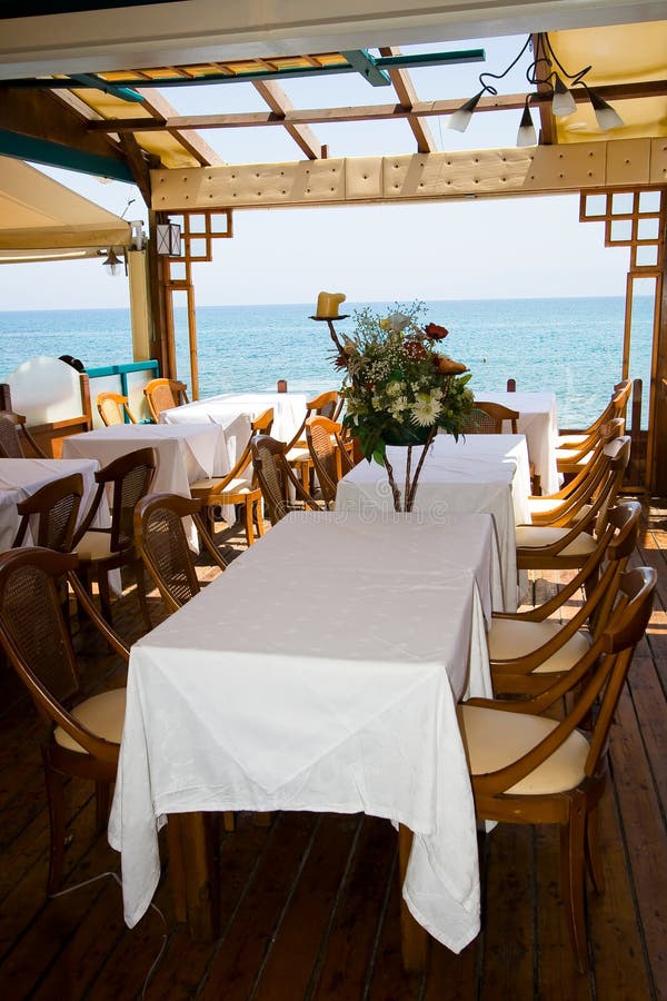 Stylish Empty Cafe Interior Perspective Stock Image - Image of public ...