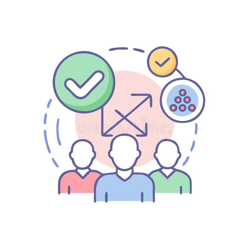 Ethics Icon for Integrity stock image. Illustration of diversity ...