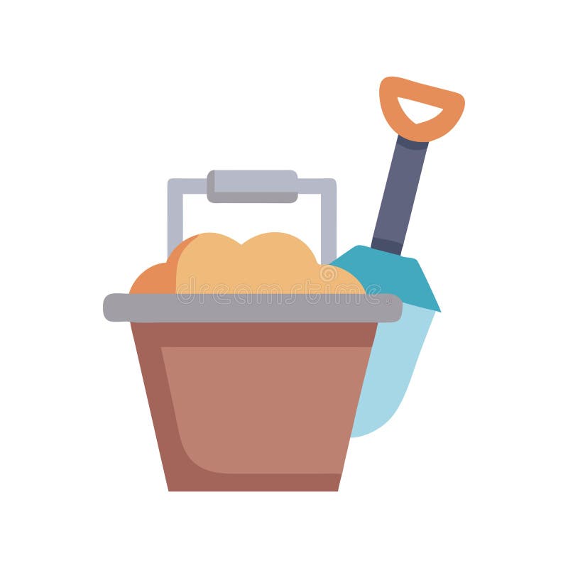 Stylish Excavation Bucket Graphic for Construction Sites Stock Vector ...