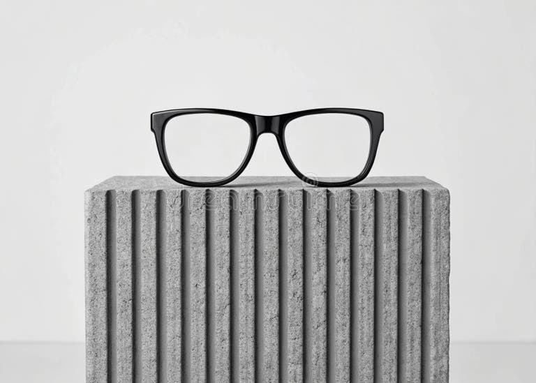 Stylish Eyeglasses Generative Ai Stock Illustration - Illustration of ...