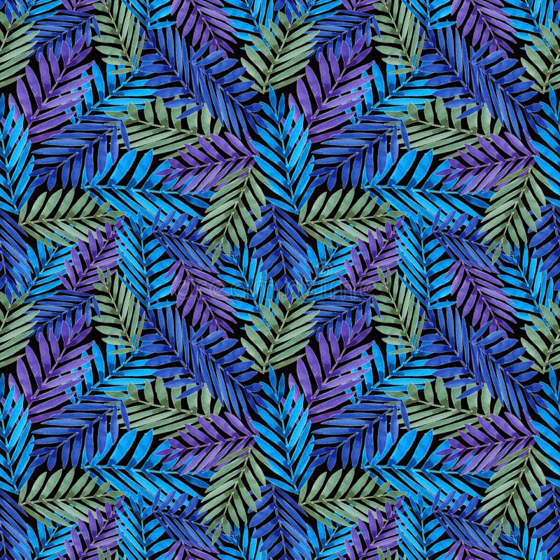 Fern Pattern Background stock vector. Illustration of background - 2918911