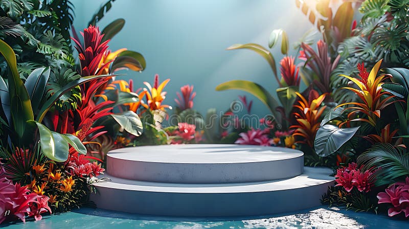 Stylish Flower Podium for Event Decor – Perfect Floral Display Platform ...