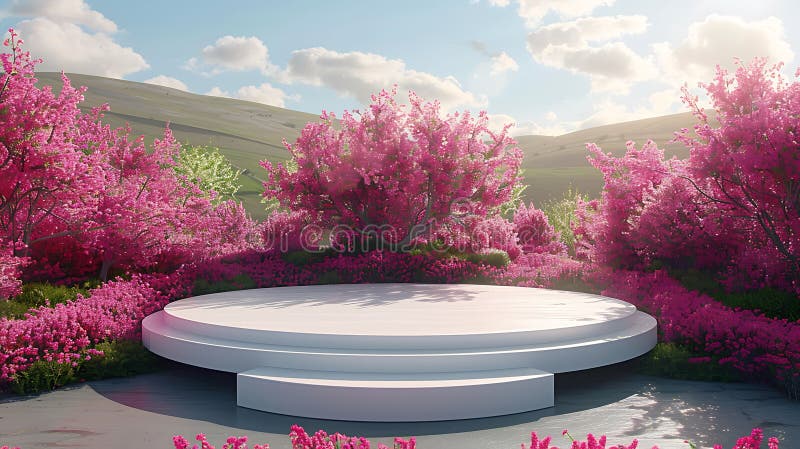 Stylish Flower Podium for Event Decor – Perfect Floral Display Platform ...