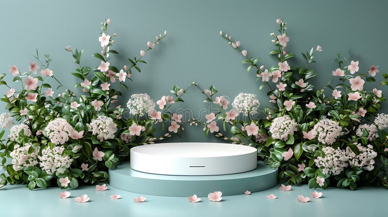 Stylish Flower Podium for Event Decor – Perfect Floral Display Platform ...