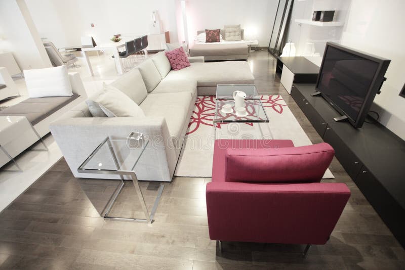 Stylish furniture stock image. Image of loft, lifestyle - 11250081