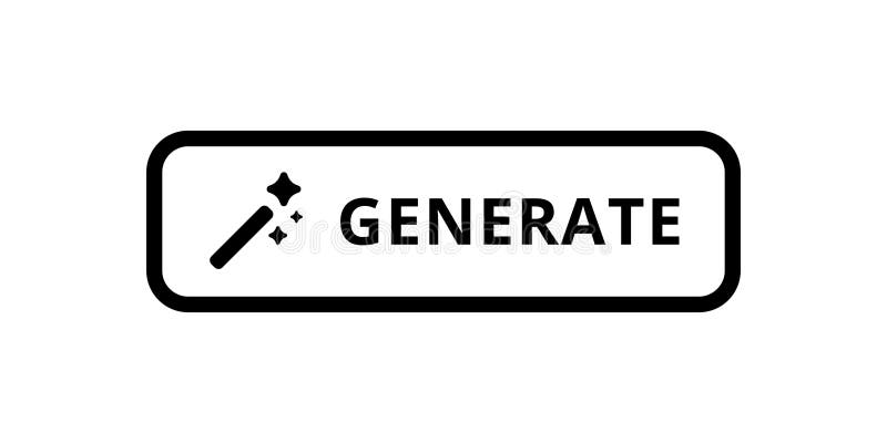 Create a Visually Appealing Generate Button Icon Tailored for Various ...