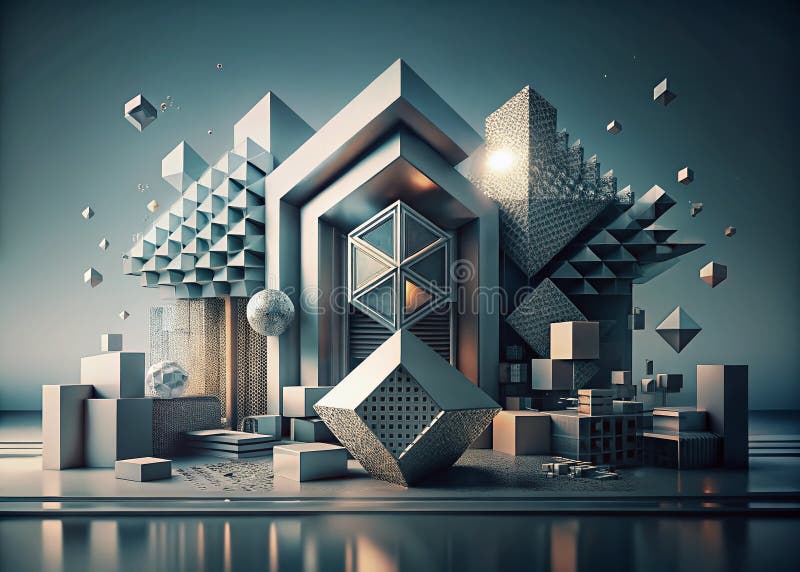 Background Leftaligned Abstract Forms Perfect Stock Illustrations – 9 ...