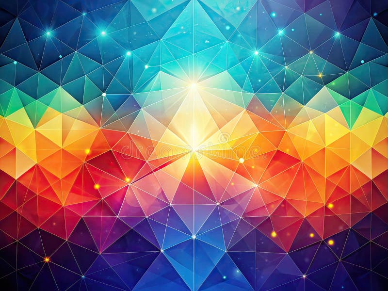 Stylish Geometric Hipster Background a Modern Visual Composition Using ...