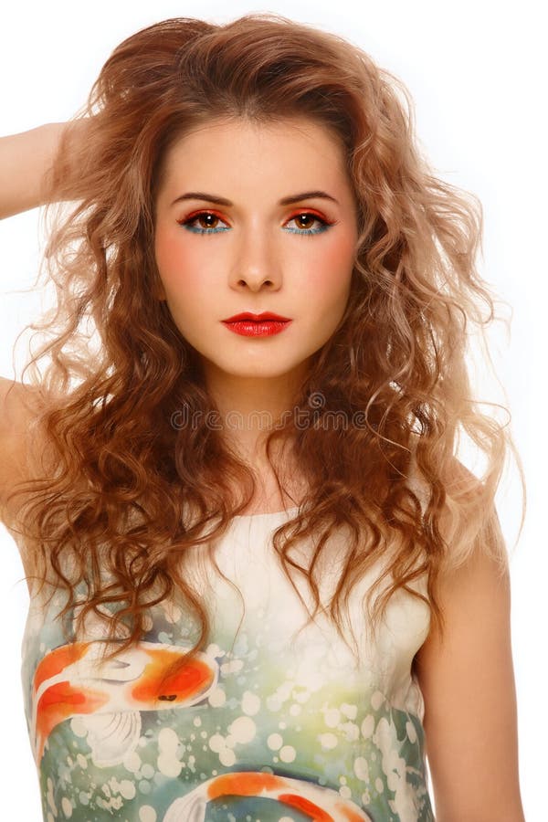 Stylish girl stock image. Image of elegance, lovely, pretty - 6541255