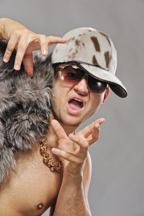 Stylish glamorous rapper stock image. Image of cool, glamorous - 14807445