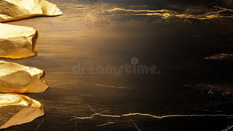 Stylish Gold Leaf Textured Backdrop Ideal for Adding a Luxurious Touch ...