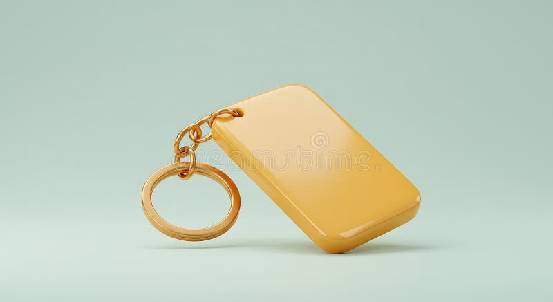 Minimalistic Golden Keychain Stock Illustrations – 12 Minimalistic ...