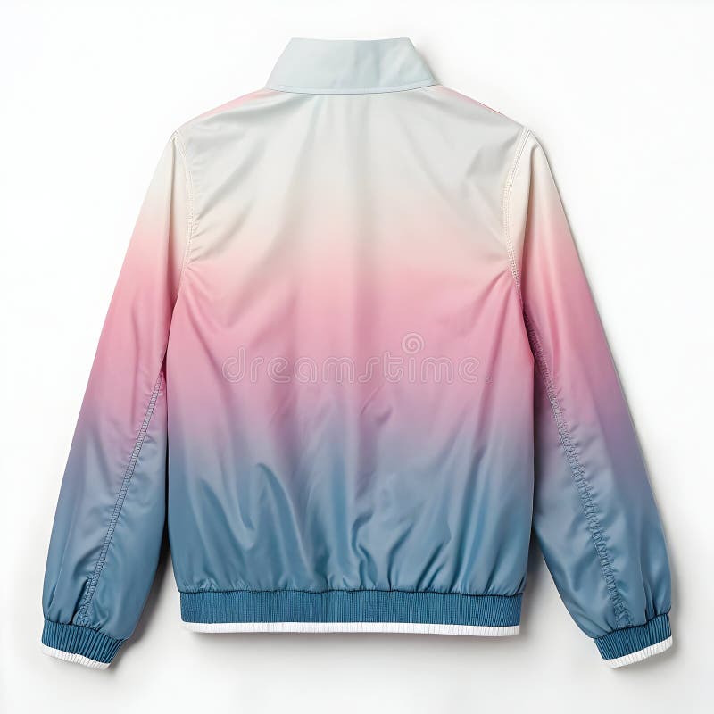 Stylish Gradient Jacket stock illustration. Illustration of modern ...