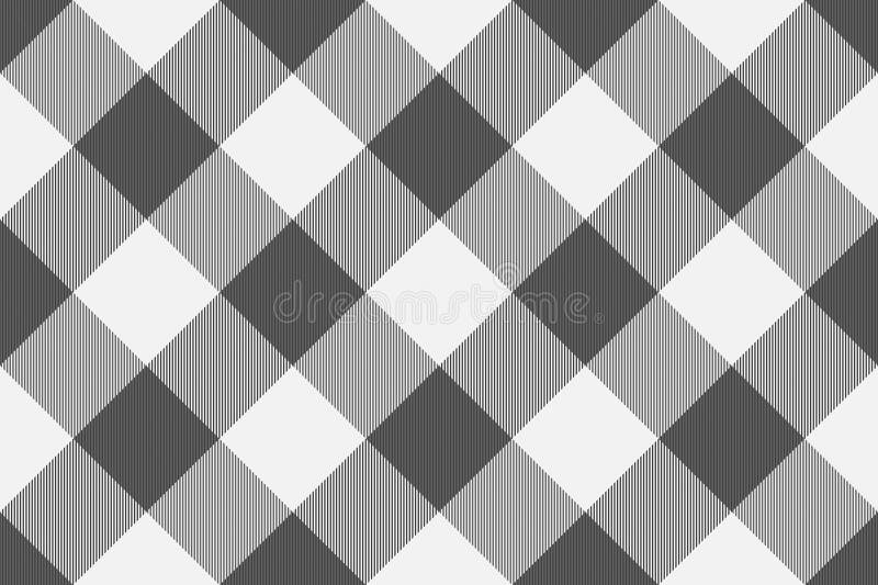 Stylish Grayscale Gingham Pattern. Perfect for Textile Design, Website ...