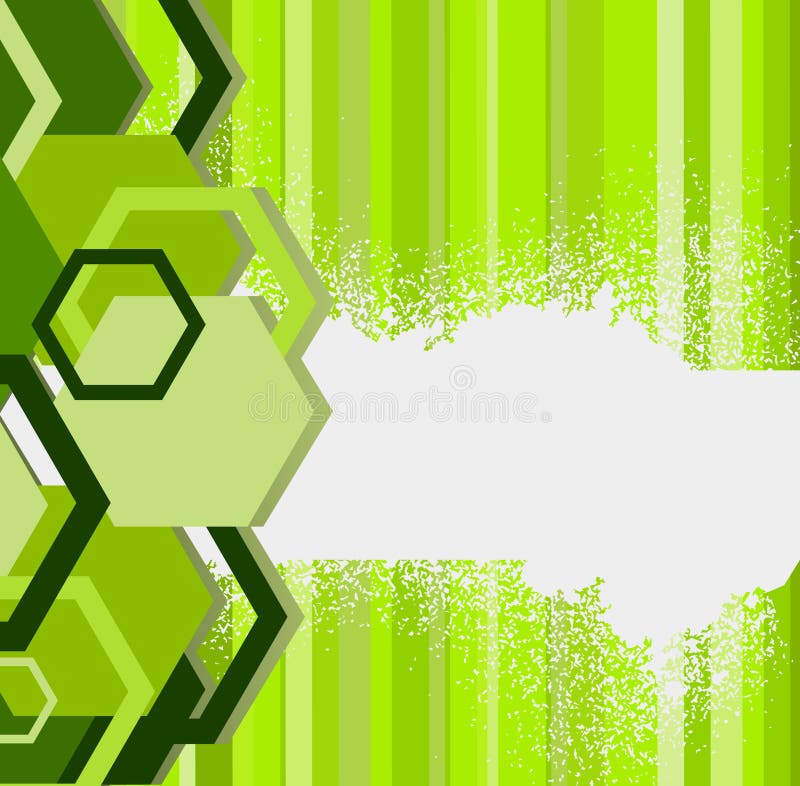 Stylish Green Banner. Vector Illustration Stock Vector - Illustration ...