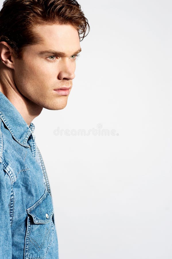 170 Side Pose Young Model Looking Sideways Stock Photos - Free ...