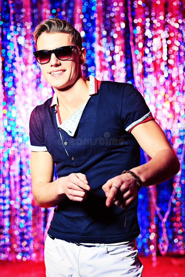 Disco guy stock image. Image of move, erotic, drug, clubbing - 474791