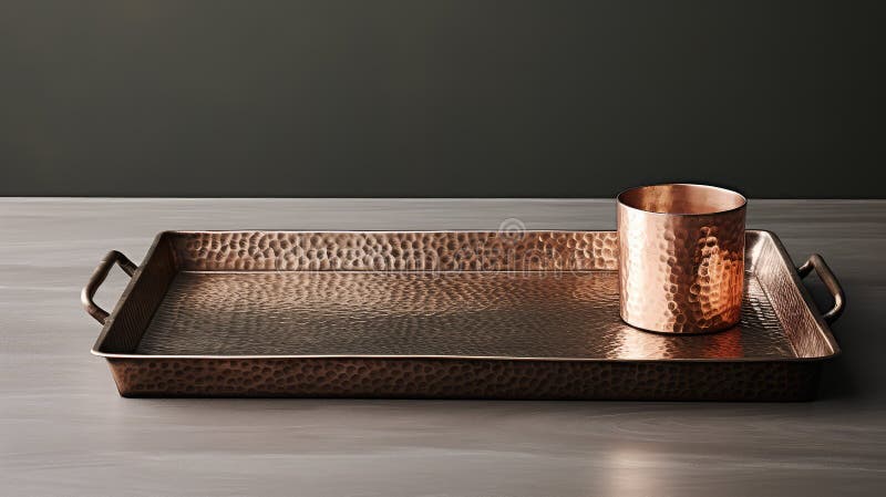 Stylish hammered metal stock illustration. Illustration of versatile ...