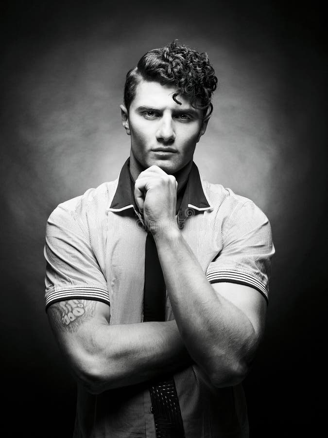 Stylish handsome men stock photo. Image of dude, lifestyle - 17836572