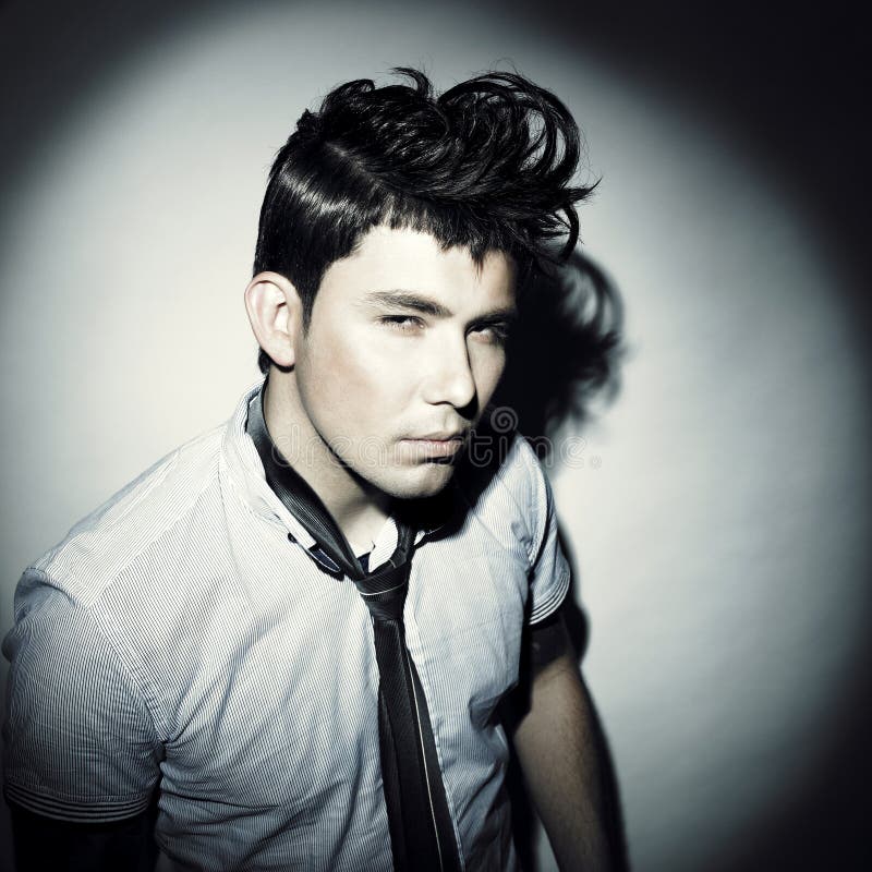 Stylish handsome men stock photo. Image of posing, attractive - 17503690