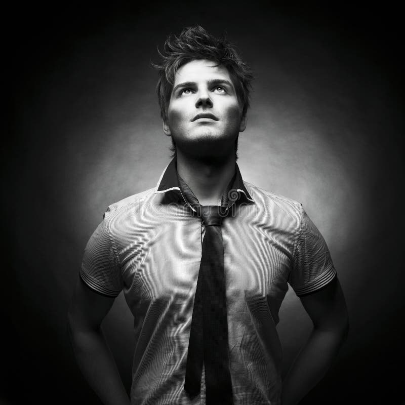 Stylish handsome men stock image. Image of look, confident - 21877603