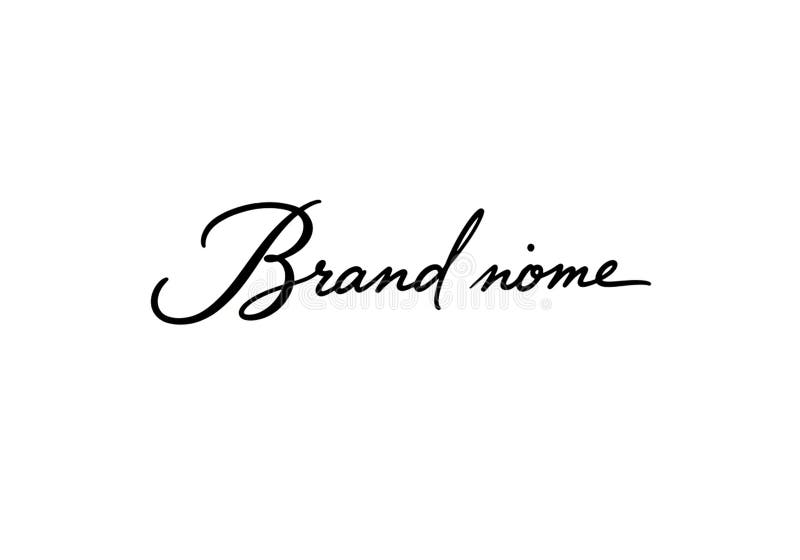 Stylish Handwritten Name Stock Illustrations – 1,336 Stylish ...