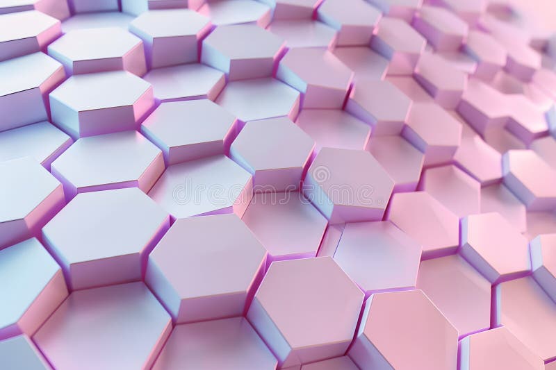 Stylish Hexagon Pattern for Digital Marketing Stock Illustration ...