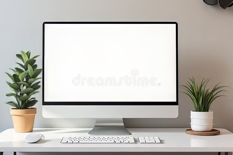 A Modern and Minimalist Home Office Setup Productivity Meets Aesthetics ...