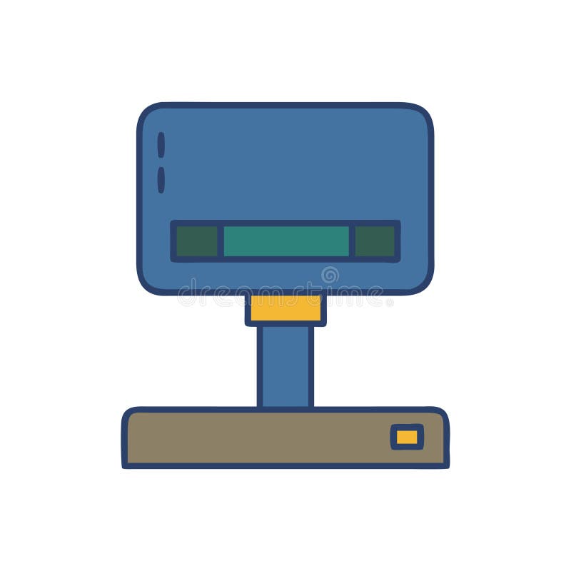 Stylish Docking Station Icon Stock Vector - Illustration of innovation ...