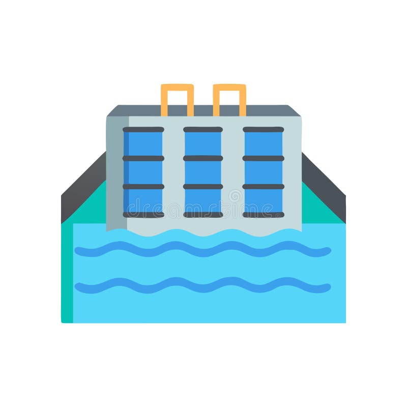 Stylish Storage Pool Icon stock illustration. Illustration of ...