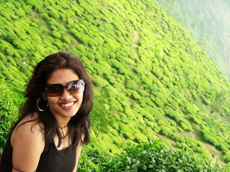 Stylish Indian stock photo. Image of young, smile, pretty - 16981606