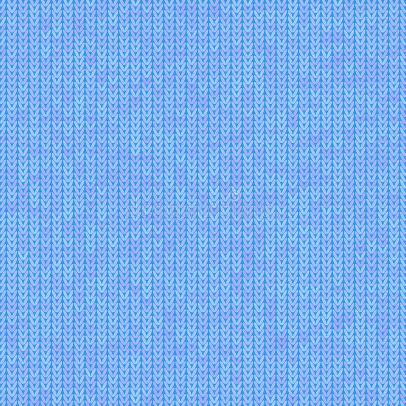 Stylish Knit. Blue Knitted Texture. Woolen Pullover Tricot Print Stock ...