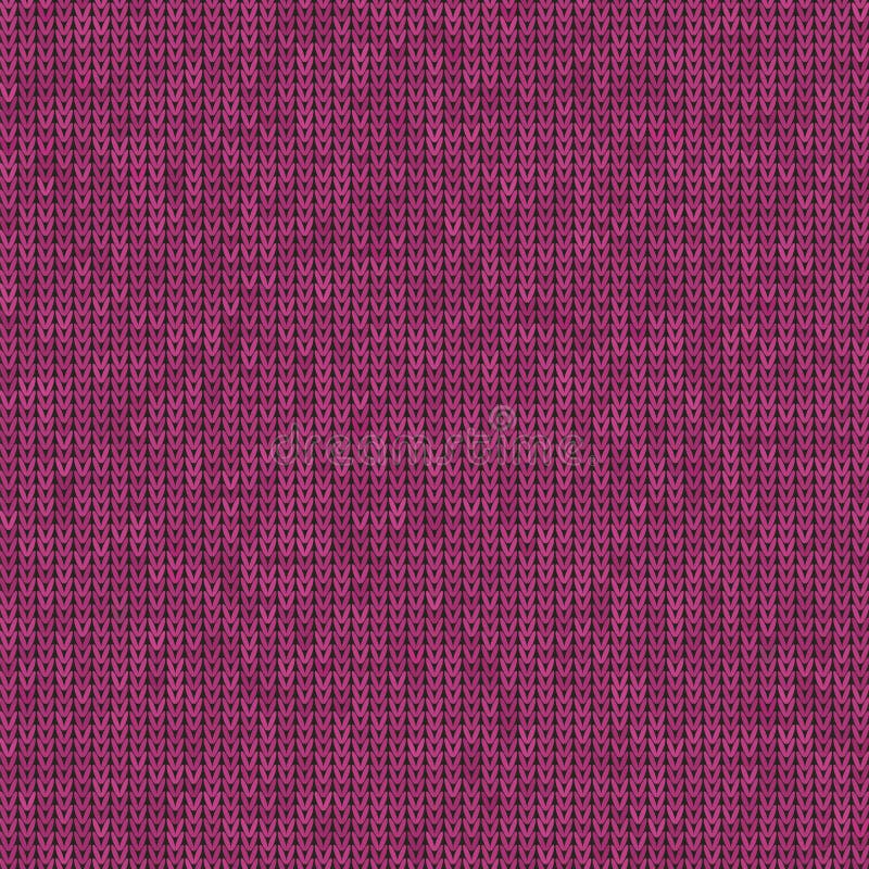 Stylish Knit. Pink Knitted Texture. Woolen Pullover Tricot Print Stock ...